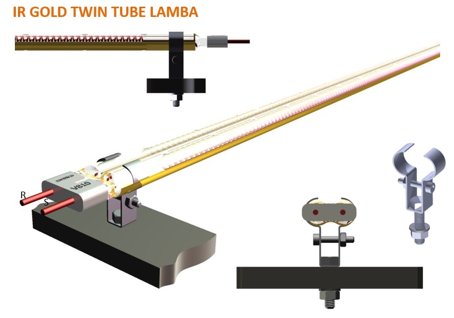 IR Altın Kaplı Hızlı Orta Dalga TwinTube, Twin tube,
